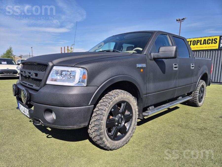 Melns Ford F-150 2007 Liepāja, ar dzinēja tilpumu 5.40 L un nobraukumu 119 tūkst. km par 7200 €, foto 1 vietnē AUTOMOTO.COM.LV