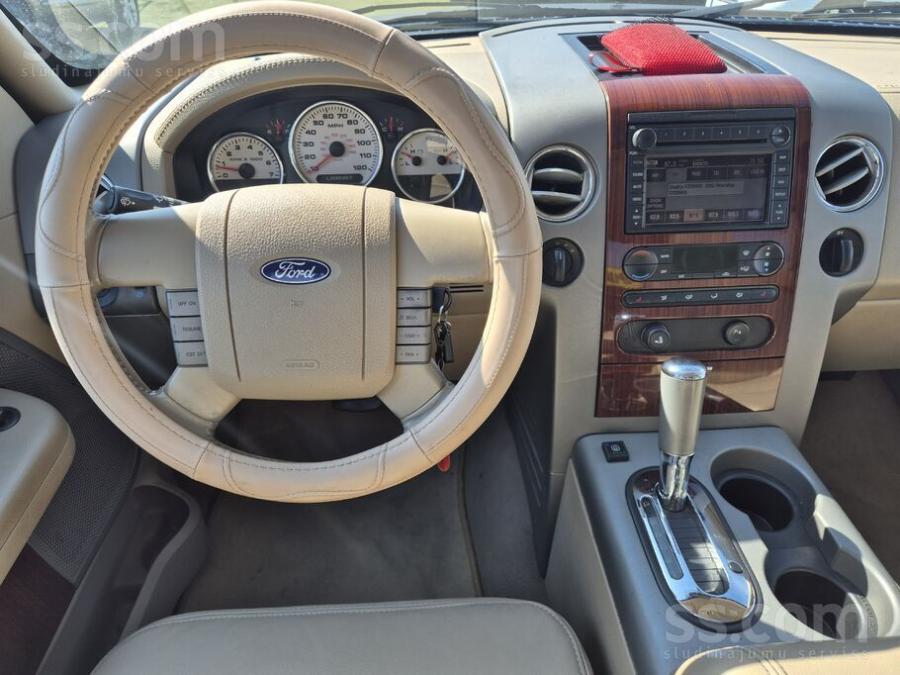 Melns Ford F-150 2007 Liepāja, ar dzinēja tilpumu 5.40 L un nobraukumu 119 tūkst. km par 7200 €, foto 20 vietnē AUTOMOTO.COM.LV
