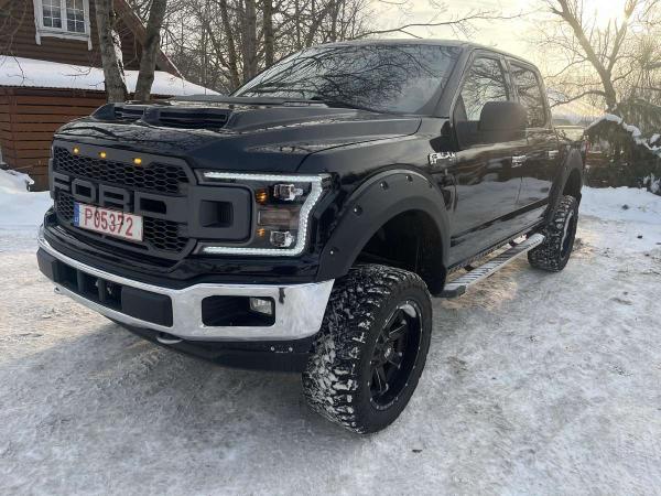 Black Ford F-150 2016 in Klaipeda, with an engine capacity of 3.50 L and mileage of 137 thousand km for 25555 €, photo 2 on AUTOMOTO.COM.LV
