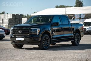Black Ford F-150 2025 in Riga, with an engine capacity of 3.50 L and mileage of 15 thousand km for 74990 €, photo  on AUTOMOTO.COM.LV