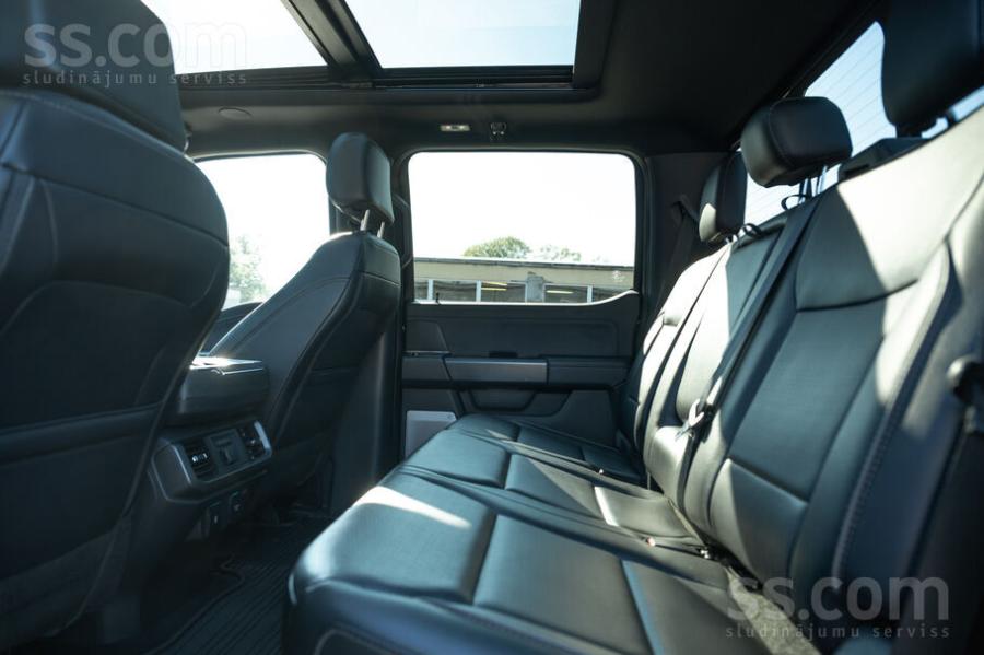 Melns Ford F-150 2025 Rīga, ar dzinēja tilpumu 3.50 L un nobraukumu 15 tūkst. km par 74990 €, foto 21 vietnē AUTOMOTO.COM.LV