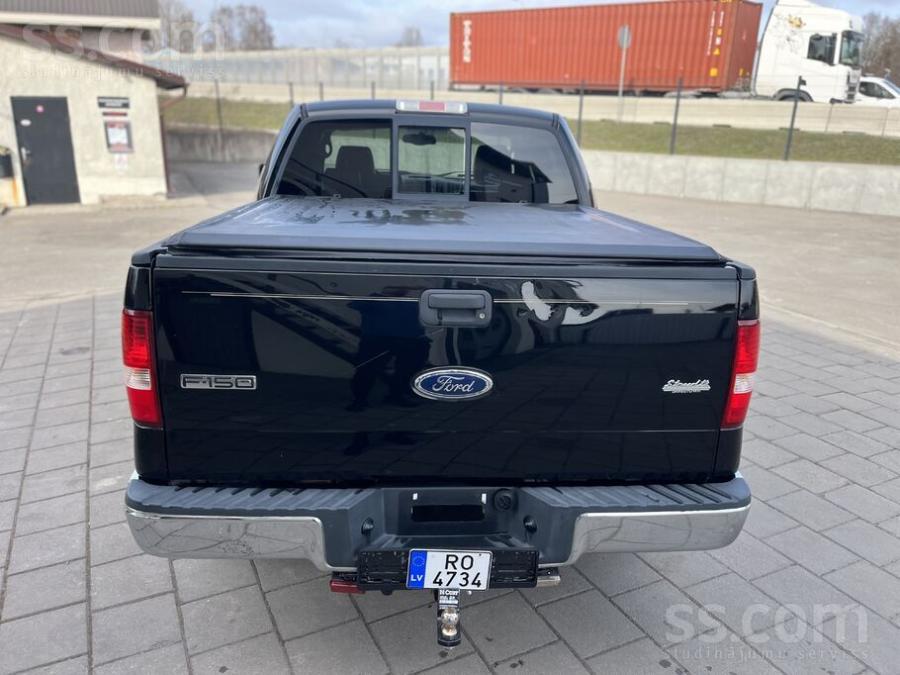 Black Ford F-150 2004 in Riga, with an engine capacity of 5.40 L and mileage of 0 thousand km for 7490 €, photo 7 on AUTOMOTO.COM.LV