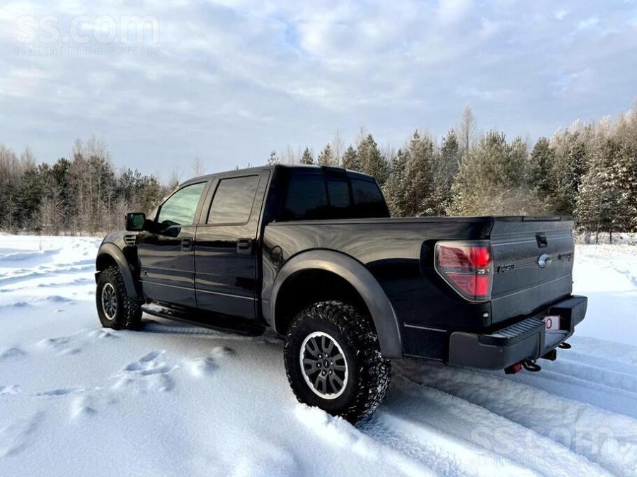 Black Ford F-150 2011 in Madona, with an engine capacity of 6.20 L and mileage of 175 thousand km for 28500 €, photo 5 on AUTOMOTO.COM.LV