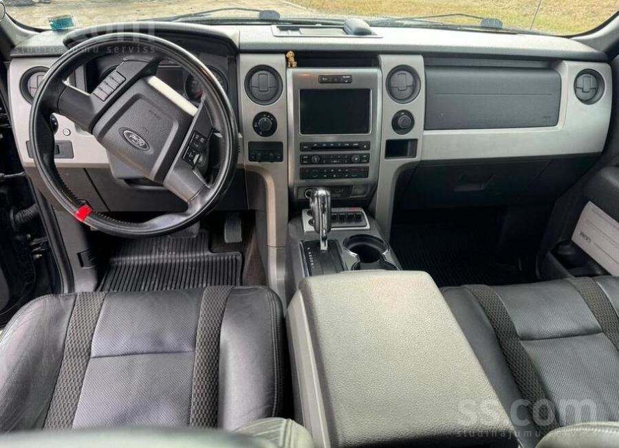 Black Ford F-150 2011 in Madona, with an engine capacity of 6.20 L and mileage of 175 thousand km for 24500 €, photo 6 on AUTOMOTO.COM.LV