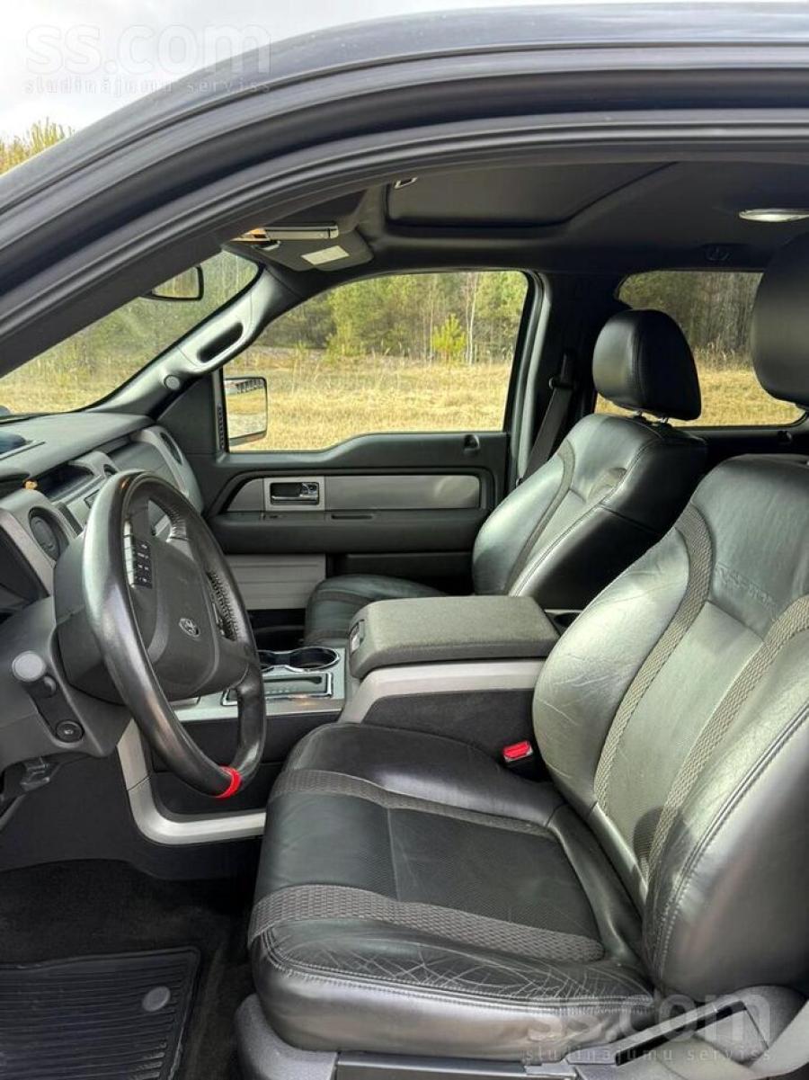 Black Ford F-150 2011 in Madona, with an engine capacity of 6.20 L and mileage of 175 thousand km for 24500 €, photo 7 on AUTOMOTO.COM.LV