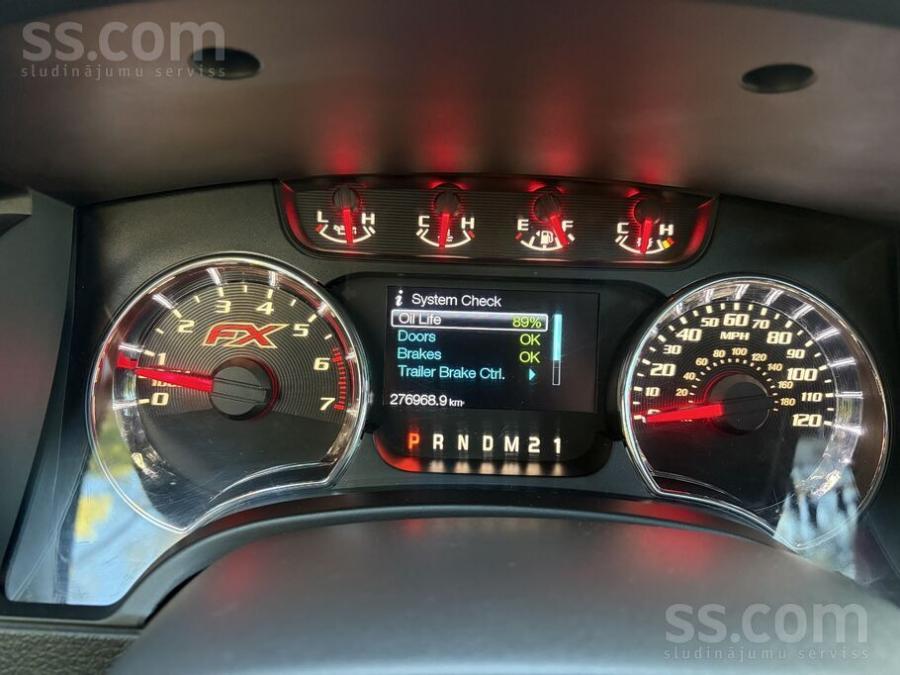 Melns Ford F-150 2013 Rīga, ar dzinēja tilpumu 3.50 L un nobraukumu 277 tūkst. km par 14900 €, foto 23 vietnē AUTOMOTO.COM.LV