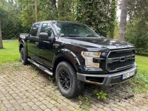 Black Ford F-150 2015 in Riga, with an engine capacity of 5.00 L and mileage of 93 thousand km for 16300 €, photo  on AUTOMOTO.COM.LV