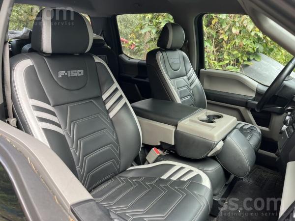 Ford F-150 2015 RÄ«ga vietnÄ Melns Ford F-150 2015 RÄ«ga, ar dzinÄja tilpumu 5.00 L un nobraukumu 93 tÅ«kst. km par 16300 ā¬, foto 11 vietnÄ AUTOMOTO.COM.LV