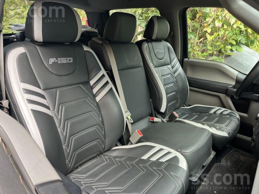 Melns Ford F-150 2015 Rīga, ar dzinēja tilpumu 5.00 L un nobraukumu 93 tūkst. km par 16300 €, foto 12 vietnē AUTOMOTO.COM.LV