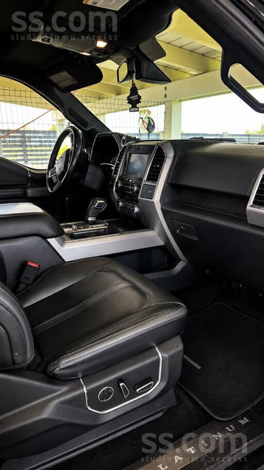 Melns Ford F-150 2016 Dobele, ar dzinēja tilpumu 3.50 L un nobraukumu 330 tūkst. km par 16500 €, foto 5 vietnē AUTOMOTO.COM.LV