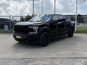 Melns Ford F-150 2016 Klaipėda, ar dzinēja tilpumu 4.95 L un nobraukumu 266 tūkst. km par 25200 €, foto  vietnē AUTOMOTO.COM.LV