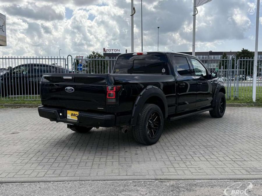 Melns Ford F-150 2016 Klaipėda, ar dzinēja tilpumu 4.95 L un nobraukumu 266 tūkst. km par 25200 €, foto 4 vietnē AUTOMOTO.COM.LV