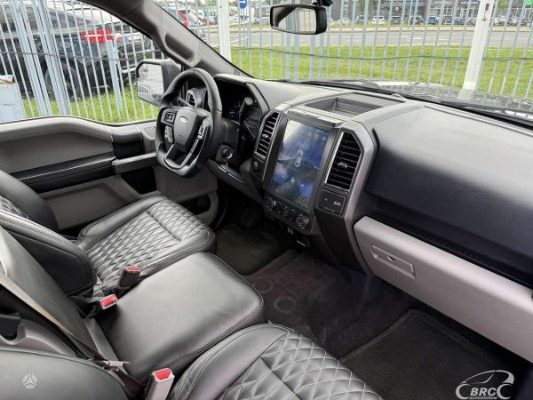 Black Ford F-150 2016 in Klaipeda, with an engine capacity of 4.95 L and mileage of 266 thousand km for 25200 €, photo 8 on AUTOMOTO.COM.LV