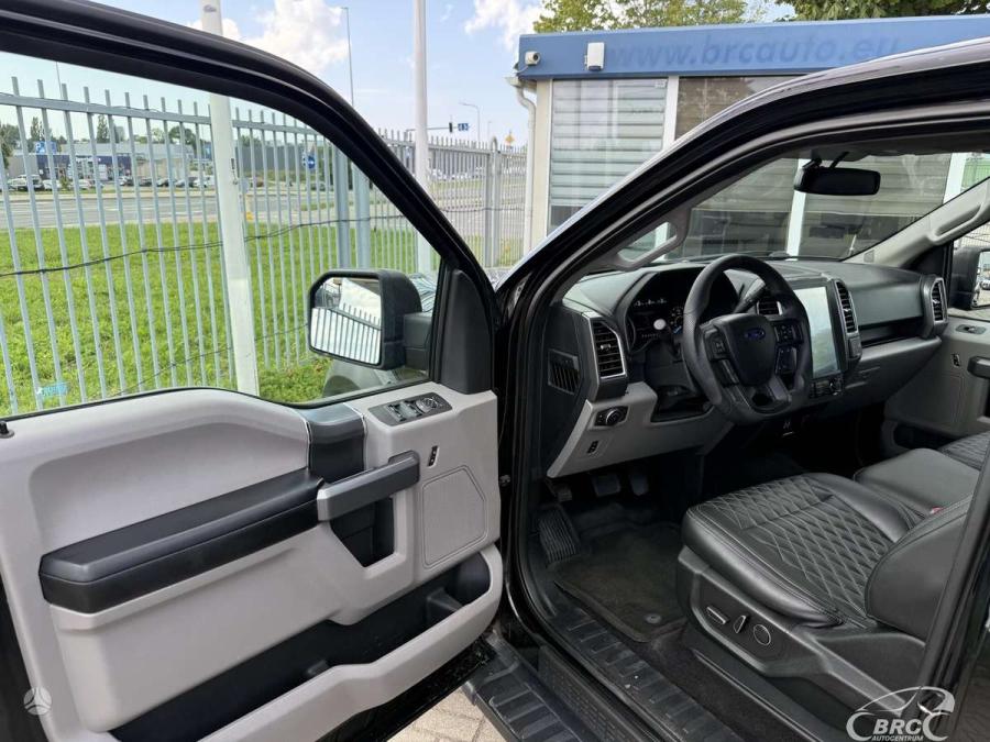 Melns Ford F-150 2016 Klaipėda, ar dzinēja tilpumu 4.95 L un nobraukumu 266 tūkst. km par 25200 €, foto 22 vietnē AUTOMOTO.COM.LV