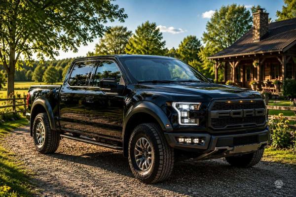 Melns Ford F-150 2018 Panevēža, ar dzinēja tilpumu 3.49 L un nobraukumu 117 tūkst. km par 49000 €, foto 2 vietnē AUTOMOTO.COM.LV