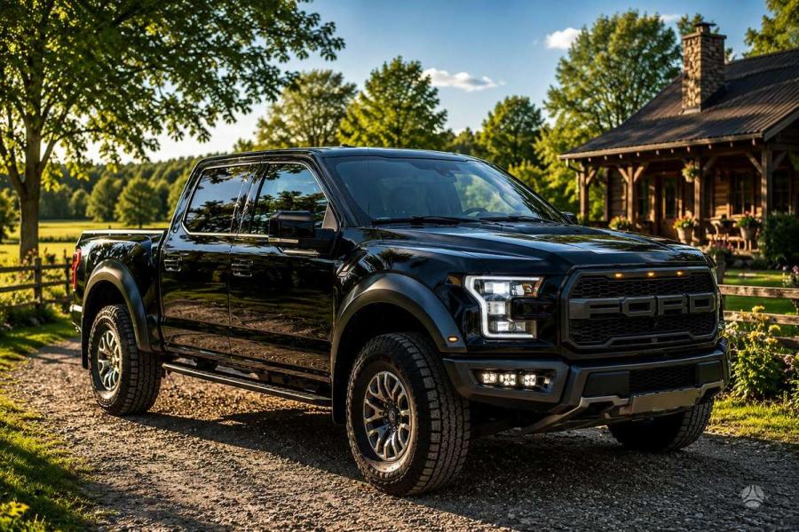 Melns Ford F-150 2018 Panevēža, ar dzinēja tilpumu 3.49 L un nobraukumu 117 tūkst. km par 49000 €, foto 3 vietnē AUTOMOTO.COM.LV