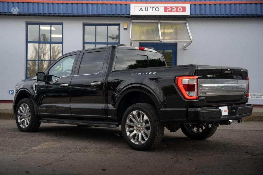 Melns Ford F-150 2021 Kauņa, ar dzinēja tilpumu 3.50 L un nobraukumu 44 tūkst. km par 66800 €, foto 6 vietnē AUTOMOTO.COM.LV