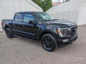 Black Ford F-150 2023 in Jelgava, with an engine capacity of 2.70 L and mileage of 41 thousand km for 45900 €, photo  on AUTOMOTO.COM.LV