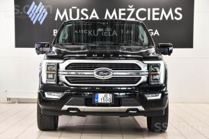 Black Ford F-150 2024 in Riga, with an engine capacity of 3.50 L and mileage of 6 thousand km for 74990 €, photo 3 on AUTOMOTO.COM.LV