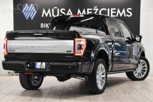 Black Ford F-150 2024 in Riga, with an engine capacity of 3.50 L and mileage of 6 thousand km for 74990 €, photo 7 on AUTOMOTO.COM.LV