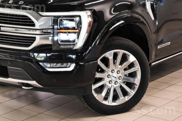 Black Ford F-150 2024 in Riga, with an engine capacity of 3.50 L and mileage of 6 thousand km for 74990 €, photo 7 on AUTOMOTO.COM.LV