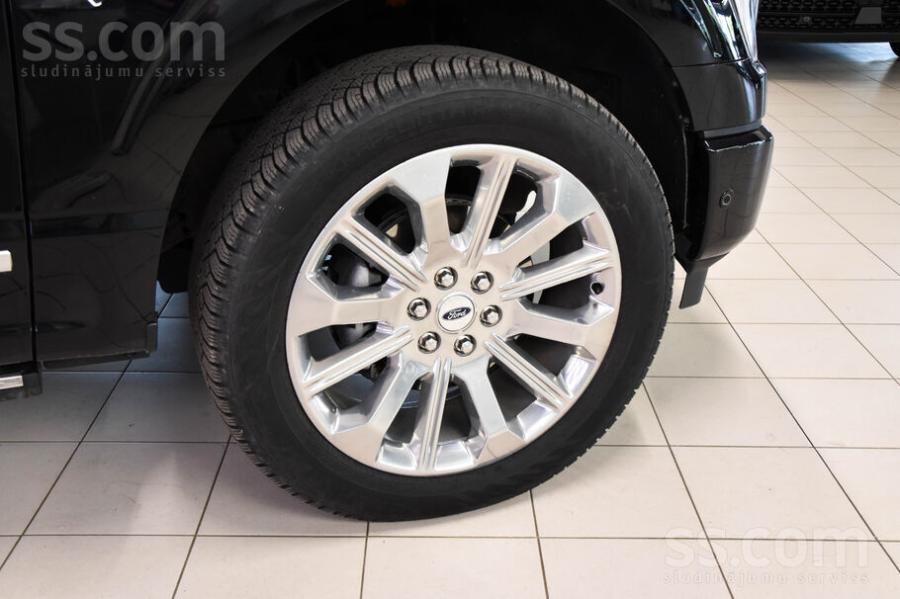 Black Ford F-150 2024 in Riga, with an engine capacity of 3.50 L and mileage of 6 thousand km for 74990 €, photo 10 on AUTOMOTO.COM.LV