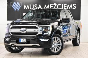Melns Ford F-150 2024 Rīga, ar dzinēja tilpumu 3.50 L un nobraukumu 6 tūkst. km par 74990 €, foto  vietnē AUTOMOTO.COM.LV