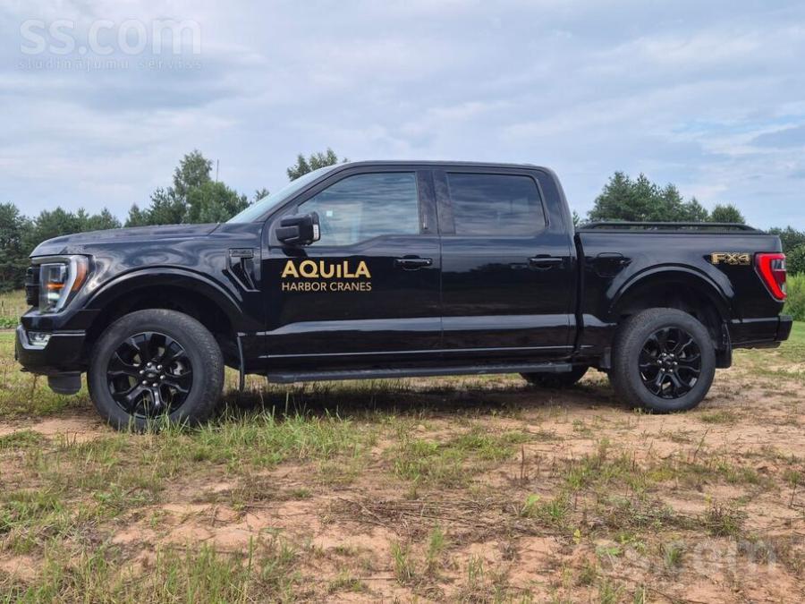 Melns Ford F-150 2025 Rīga, ar dzinēja tilpumu 5.00 L un nobraukumu 42 tūkst. km par 68800 €, foto 1 vietnē AUTOMOTO.COM.LV