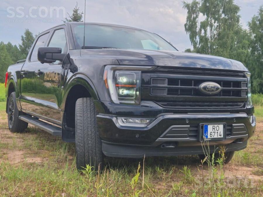 Melns Ford F-150 2025 Rīga, ar dzinēja tilpumu 5.00 L un nobraukumu 42 tūkst. km par 68800 €, foto 5 vietnē AUTOMOTO.COM.LV