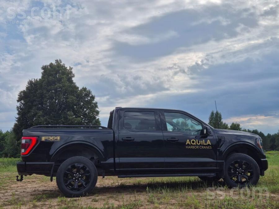 Melns Ford F-150 2025 Rīga, ar dzinēja tilpumu 5.00 L un nobraukumu 42 tūkst. km par 68800 €, foto 7 vietnē AUTOMOTO.COM.LV