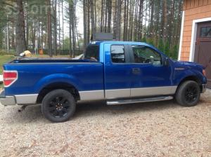 Zils Ford F-150 2009 Rīga, ar dzinēja tilpumu 4.60 L un nobraukumu 127 tūkst. km par 12500 €, foto  vietnē AUTOMOTO.COM.LV