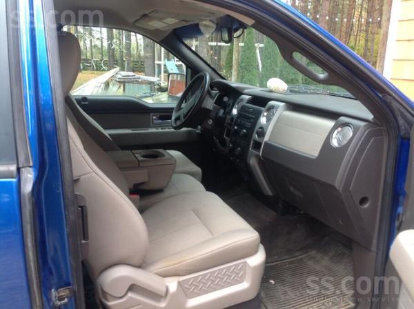 Ford F-150 2009 in Riga on AUTOMOTO.COM.LV Blue Ford F-150 2009 in Riga, with an engine capacity of 4.60 L and mileage of 127 thousand km for 12500 €, photo 3 on AUTOMOTO.COM.LV