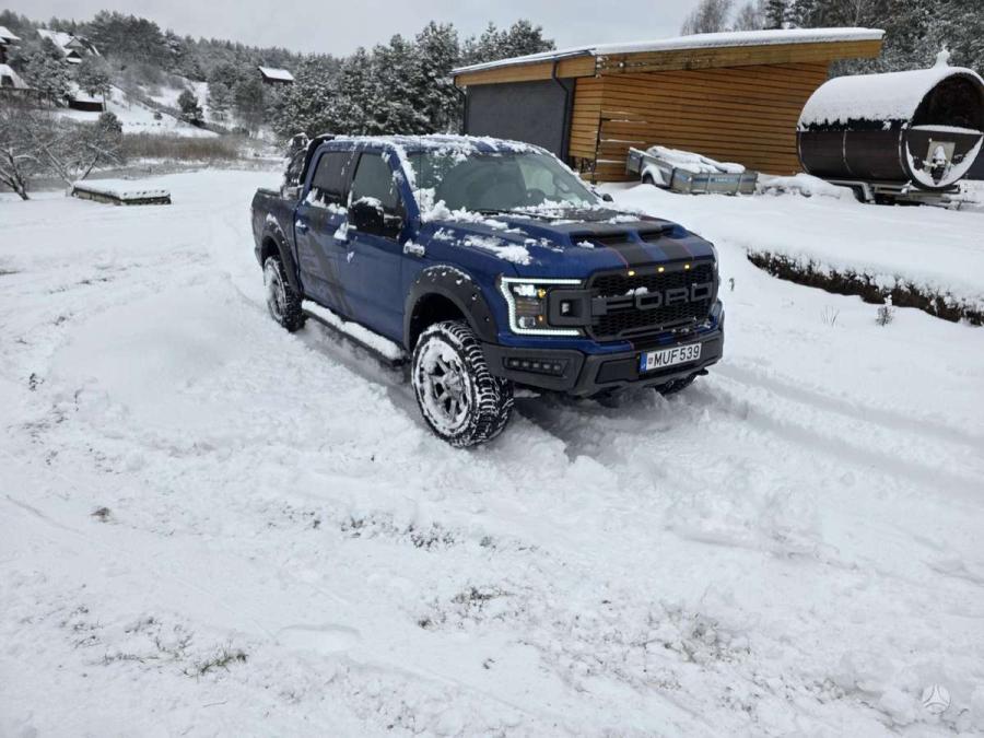 Zils Ford F-150 2018 Varėna, ar dzinēja tilpumu 3.51 L un nobraukumu 270 tūkst. km par 28000 €, foto 3 vietnē AUTOMOTO.COM.LV