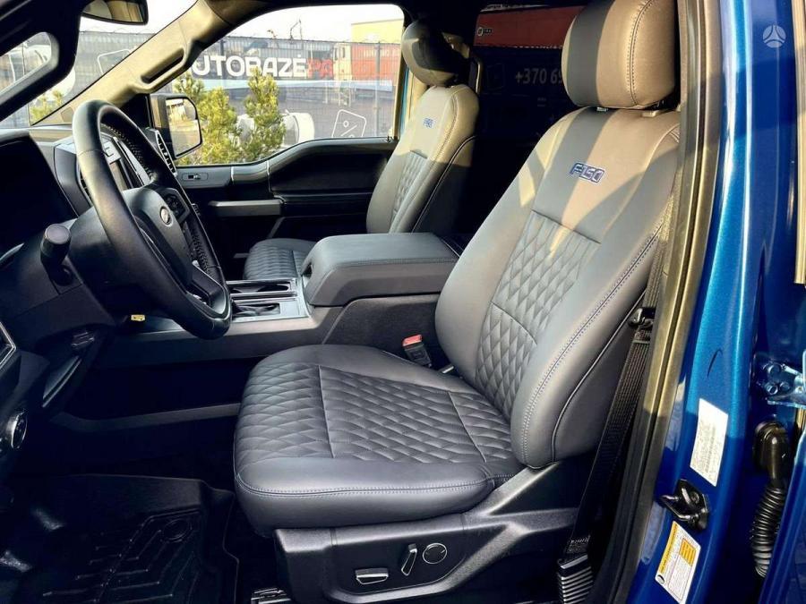 Zils Ford F-150 2018 Varėna, ar dzinēja tilpumu 3.51 L un nobraukumu 270 tūkst. km par 28000 €, foto 8 vietnē AUTOMOTO.COM.LV