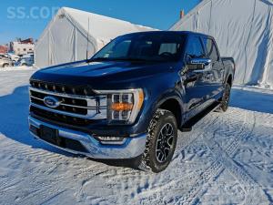 Blue Ford F-150 2023 in Jelgava, with an engine capacity of 3.50 L and mileage of 33 thousand km for 49900 €, photo 2 on AUTOMOTO.COM.LV