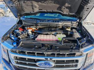 Blue Ford F-150 2023 in Jelgava, with an engine capacity of 3.50 L and mileage of 33 thousand km for 49900 €, photo 32 on AUTOMOTO.COM.LV
