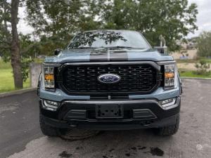 Blue Ford F-150 2023 in Siauliai, with an engine capacity of 3.50 L and mileage of 13 thousand km for 50820 €, photo 4 on AUTOMOTO.COM.LV