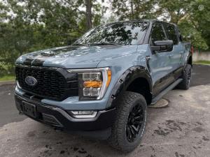 Blue Ford F-150 2023 in Siauliai, with an engine capacity of 3.50 L and mileage of 13 thousand km for 50820 €, photo 7 on AUTOMOTO.COM.LV