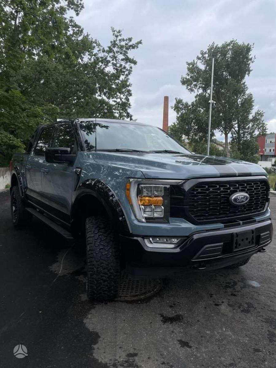 Blue Ford F-150 2023 in Siauliai, with an engine capacity of 3.50 L and mileage of 13 thousand km for 50820 €, photo 14 on AUTOMOTO.COM.LV