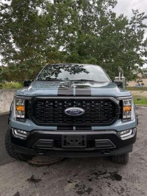 Blue Ford F-150 2023 in Siauliai, with an engine capacity of 3.50 L and mileage of 13 thousand km for 50820 €, photo 15 on AUTOMOTO.COM.LV