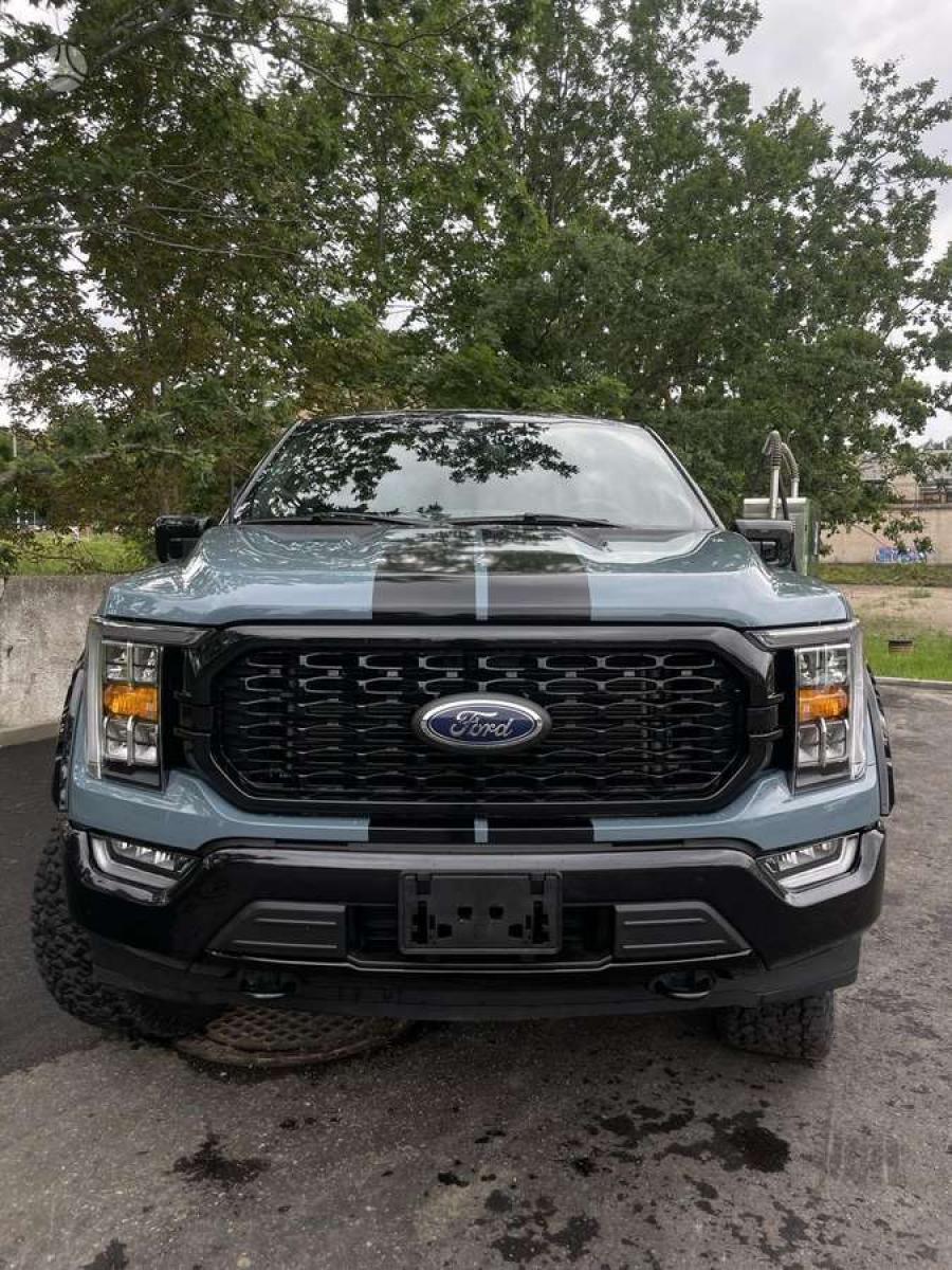 Blue Ford F-150 2023 in Siauliai, with an engine capacity of 3.50 L and mileage of 13 thousand km for 50820 €, photo 15 on AUTOMOTO.COM.LV