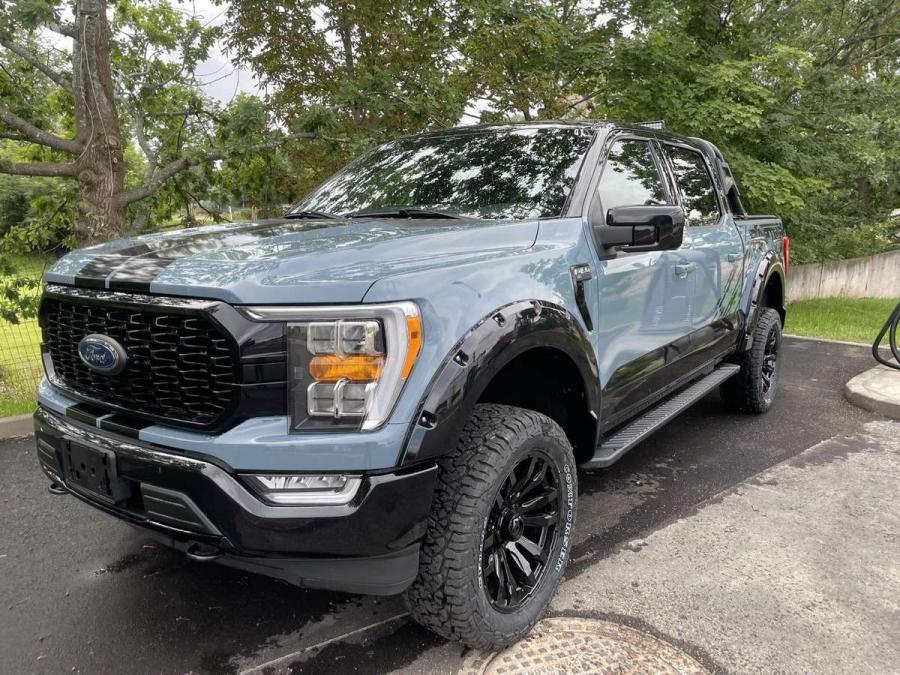 Blue Ford F-150 2023 in Siauliai, with an engine capacity of 3.50 L and mileage of 13 thousand km for 50820 €, photo 23 on AUTOMOTO.COM.LV