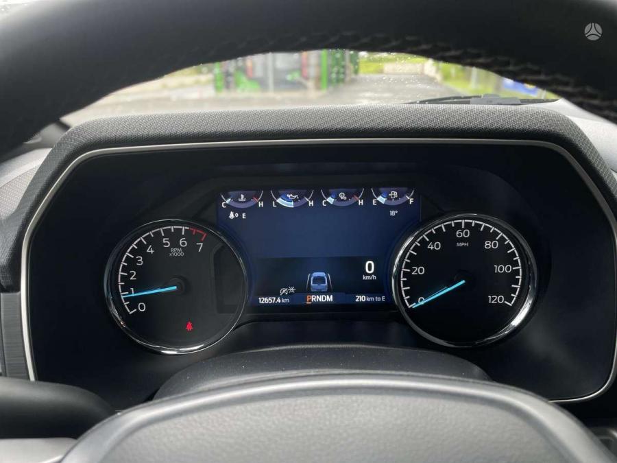 Blue Ford F-150 2023 in Siauliai, with an engine capacity of 3.50 L and mileage of 13 thousand km for 50820 €, photo 29 on AUTOMOTO.COM.LV