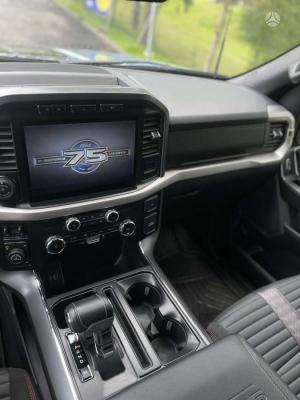 Blue Ford F-150 2023 in Siauliai, with an engine capacity of 3.50 L and mileage of 13 thousand km for 50820 €, photo 30 on AUTOMOTO.COM.LV