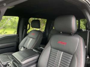 Blue Ford F-150 2023 in Siauliai, with an engine capacity of 3.50 L and mileage of 13 thousand km for 50820 €, photo 36 on AUTOMOTO.COM.LV