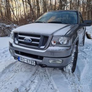 Pelēks Ford F-150 2004 Daugavpils, ar dzinēja tilpumu 5.40 L un nobraukumu 93 tūkst. km par 10990 €, foto 2 vietnē AUTOMOTO.COM.LV