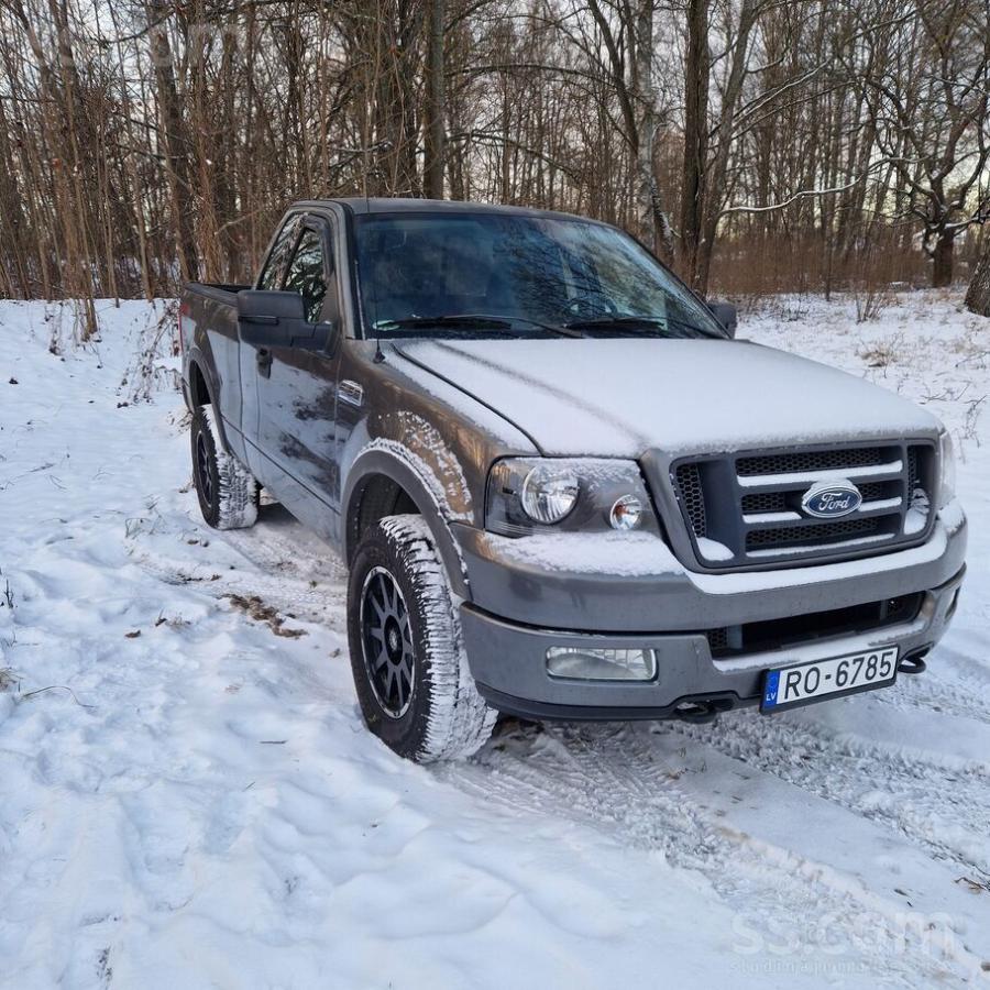 Pelēks Ford F-150 2004 Daugavpils, ar dzinēja tilpumu 5.40 L un nobraukumu 93 tūkst. km par 10990 €, foto 3 vietnē AUTOMOTO.COM.LV