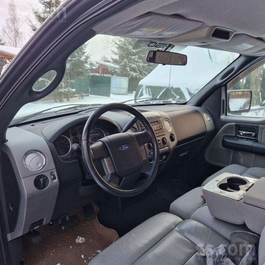 Pelēks Ford F-150 2004 Daugavpils, ar dzinēja tilpumu 5.40 L un nobraukumu 93 tūkst. km par 10990 €, foto 13 vietnē AUTOMOTO.COM.LV