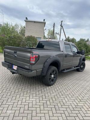 Pelēks Ford F-150 2014 Kauņa, ar dzinēja tilpumu 4.95 L un nobraukumu 356 tūkst. km par 12900 €, foto  vietnē AUTOMOTO.COM.LV