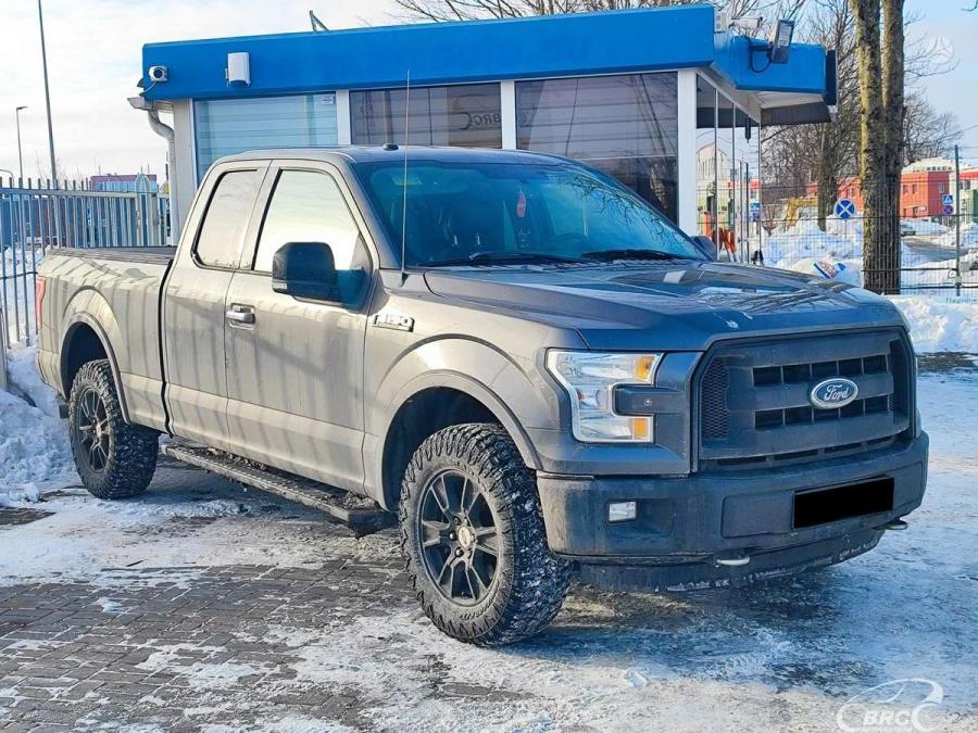 Pelēks Ford F-150 2016 Klaipėda, ar dzinēja tilpumu 4.95 L un nobraukumu 99 tūkst. km par 22500 €, foto 30 vietnē AUTOMOTO.COM.LV